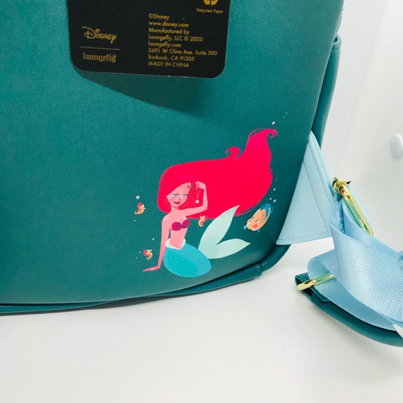Loungefly | Bags | Loungefly Ariel Little Mermaid Backpack New | Poshmark